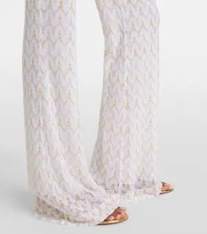 Missoni Lamé Flared Pants