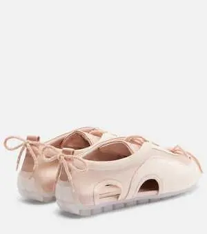 Simone Rocha Cutout Suede Sneakers