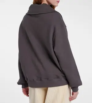 Etro Printed Cotton Half-zip Sweatshirt