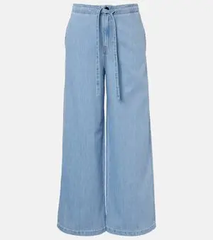 Ag Cali Wide-leg Jeans - Blue