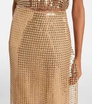 Roberto Cavalli Embellished Wrap Skirt
