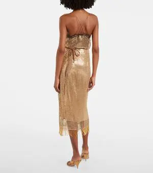Roberto Cavalli Embellished Wrap Skirt