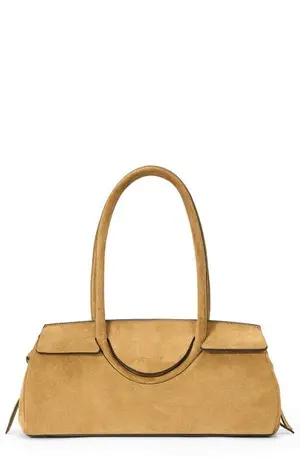 Staud Maude Suede Shoulder Bag - Hazel