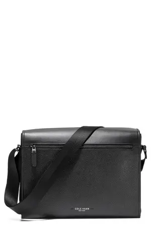 Cole Haan Leather Messenger Bag