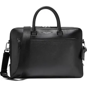Cole Haan Leather Briefcase - Black