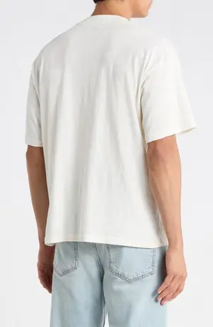 REPRESENT Owners' Club Cotton Logo Graphic T-shirt - Chalk