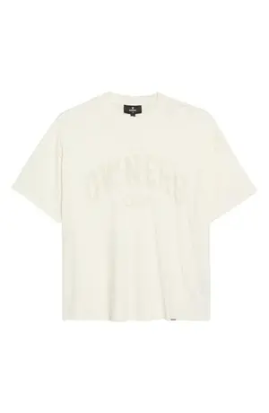 REPRESENT Owners' Club Cotton Logo Graphic T-shirt - Chalk