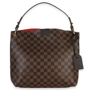 LOUIS VUITTON Damier Ebene Canvas Graceful Pm