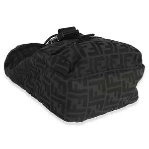 Fendi Zucca Canvas Ness Crossbody Bag