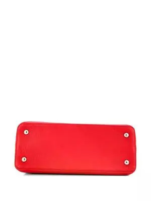 LOUIS VUITTON Capucines Mm Satchel - Red