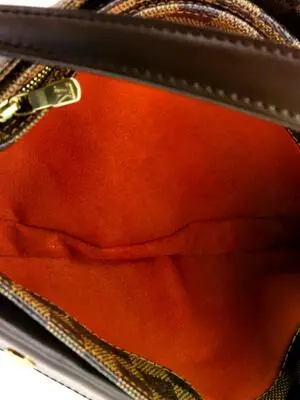 LOUIS VUITTON Aubagne Damier Shoulder Bag - Brown