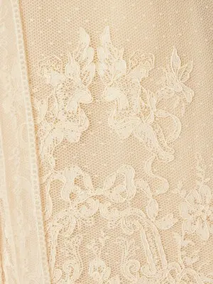 Zimmermann Luna Scalloped Lace Blouse