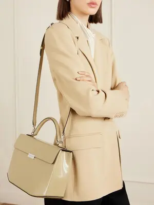 TOTEME Box Leather Shoulder Bag