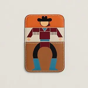 Hermès Cowboy" Magsafe Card Holder - One-color