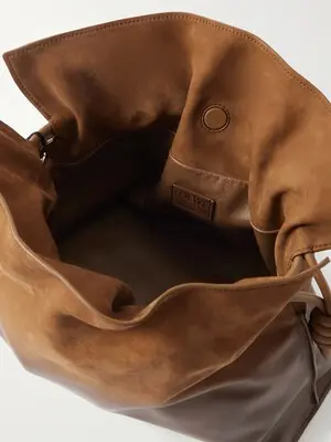 Loewe Flamenco Medium Dégradé Patent-nubuck Clutch