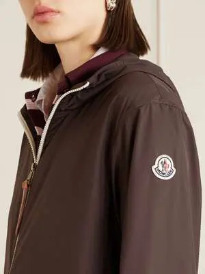 Moncler Fegeos Logo-appliquéd Hooded Shell Jacket