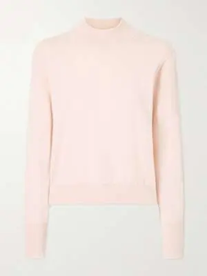 SANDERLAK Knitted Sweater - Pastel Pink
