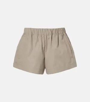 Wardrobe.NYC Clean Cotton-blend Shorts