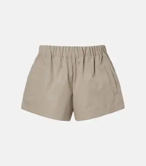 Wardrobe.NYC Cotton-blend Shorts - Beige