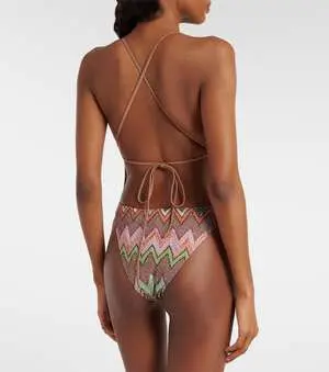 Missoni Zigzag One-piece Swimsuit