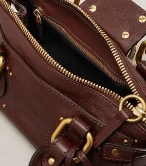 Chloé Paddington Small Leather Shoulder Bag - Brown