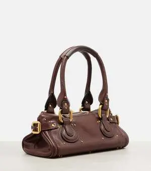 Chloé Paddington Small Leather Shoulder Bag - Brown