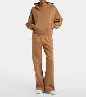 The Upside Kalo Willow Cotton Fleece Sweatpants - Brown