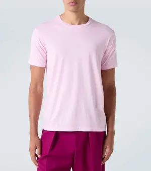 TOM FORD Cotton And Silk Jersey T-shirt