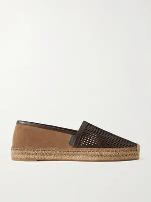 Brunello Cucinelli Bead-embellished Espadrilles
