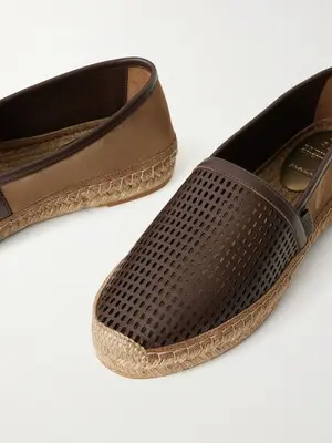 Brunello Cucinelli Bead-embellished Espadrilles