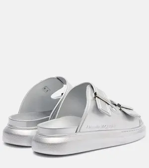 Alexander McQueen Hybrid Sandals - Silver