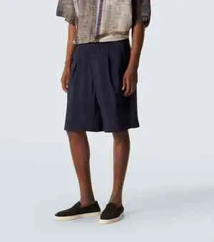 Giorgio Armani Natté Bermuda Shorts