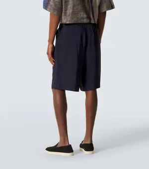 Giorgio Armani Natté Bermuda Shorts