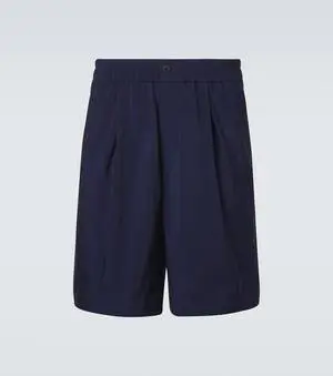 Giorgio Armani Button Detailed Shorts For Men