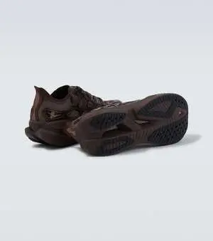 Hoka One One Mach X Caged Running Sneakers - Brown