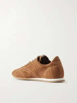 TOTEME Flex Suede Sneakers