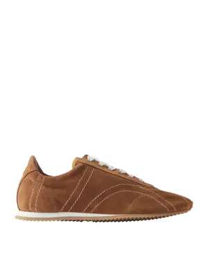 TOTEME Flex Suede Sneakers