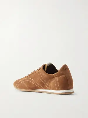 TOTEME Flex Suede Sneakers