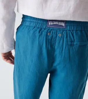 Vilebrequin Linen Tapered Trousers