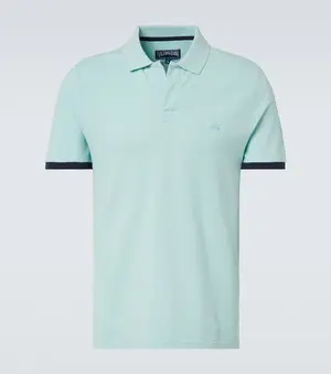 Vilebrequin Cotton Piqué Polo Shirt - Blue