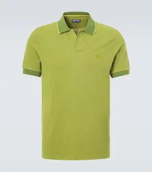 Vilebrequin Cotton Piqué Polo Shirt - Green