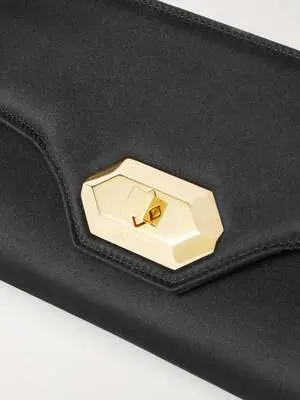 LANVIN Invitation Small Satin Clutch