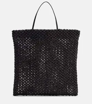 THE ROW Barn Small Raffia Tote Bag