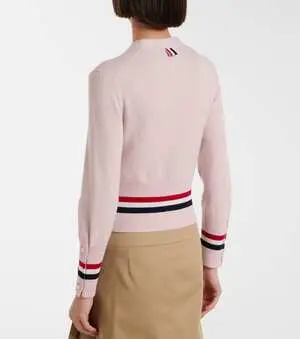 Thom Browne Cropped Cashmere Cardigan