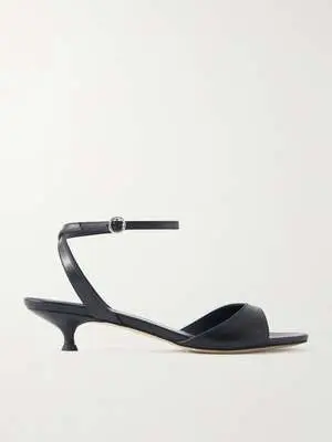 AeydĒ Zelia Leather Sandals - Black