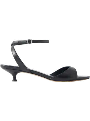 AeydĒ Zelia Leather Sandals Black
