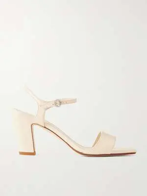 AeydĒ Imogen Leather Sandals - Cream