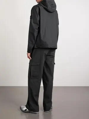 Stone Island Logo-appliquéd Hooded Parka