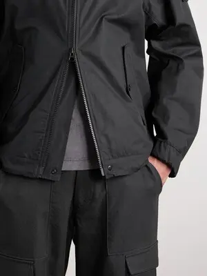 Stone Island Logo-appliquéd Hooded Parka