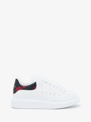 Alexander McQueen Oversized Sneaker - White/red